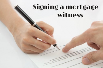 Signing A Mortgage Witnesses